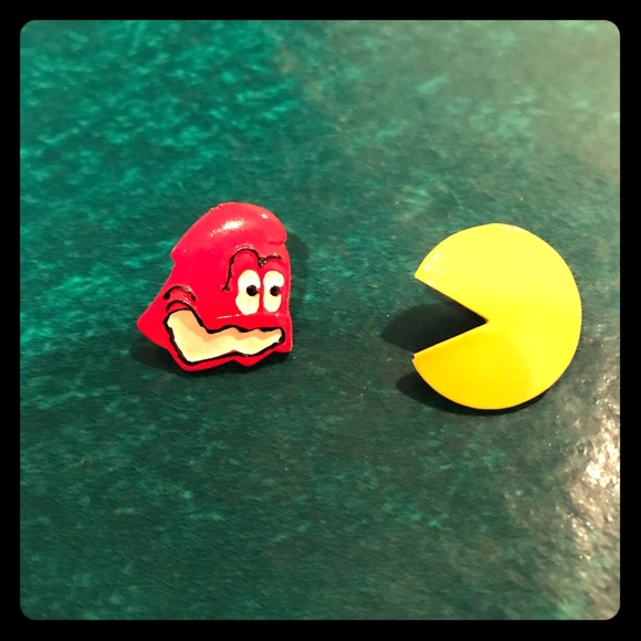 Jewelry | Vintage Pacman Pins | Poshmark